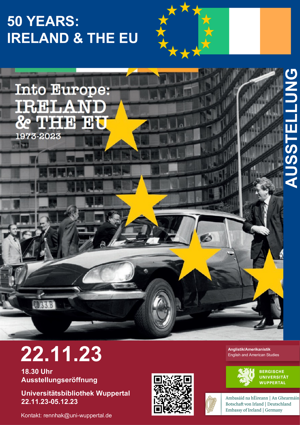 Exhibition: Into Europe: Ireland and the EU, 1973-2023